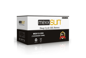 Mexxsun 200 Amper 12 Volt Jel Solar Akü | SolarAVM